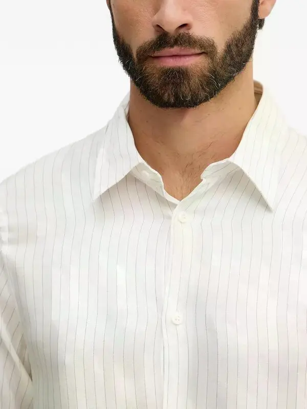 Armani Exchange Striped Buttoned Shirt