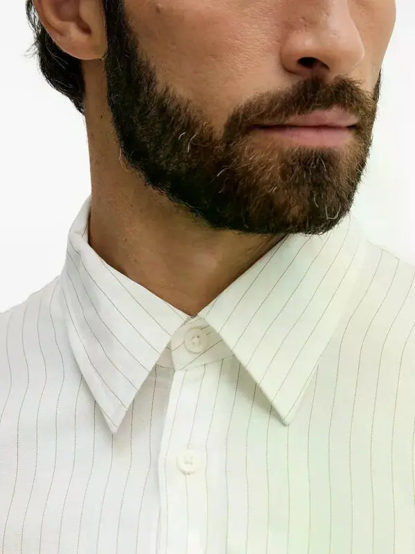 Armani Exchange Striped Buttoned Shirt