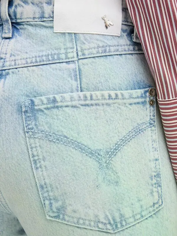 Patrizia Pepe Frayed Hem Jeans