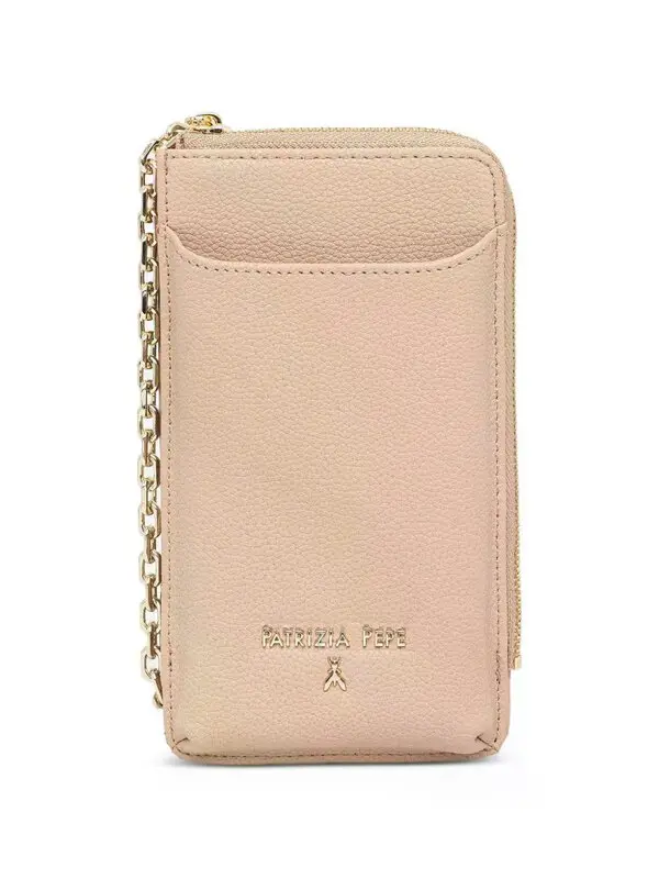 Patrizia Pepe Chain Phone Holder - Neutrals