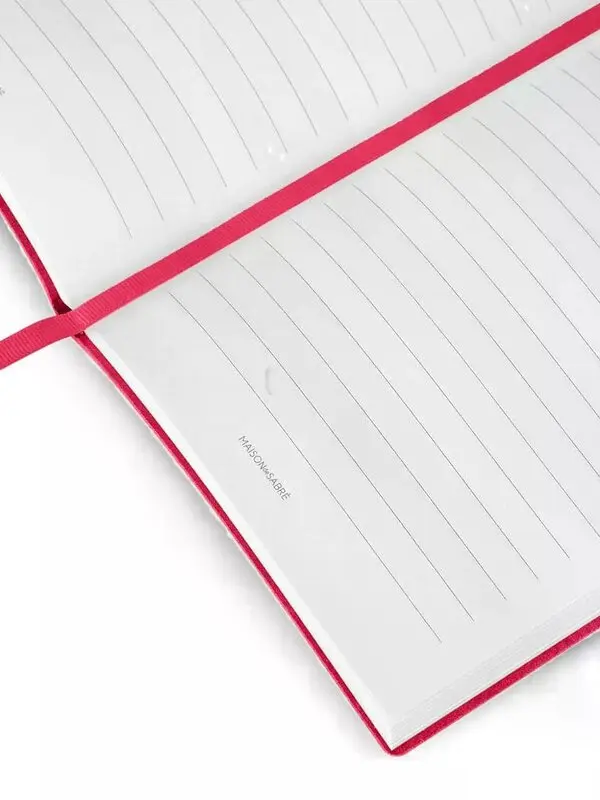 MAISON DE SABRE Leather Notebook - Pink