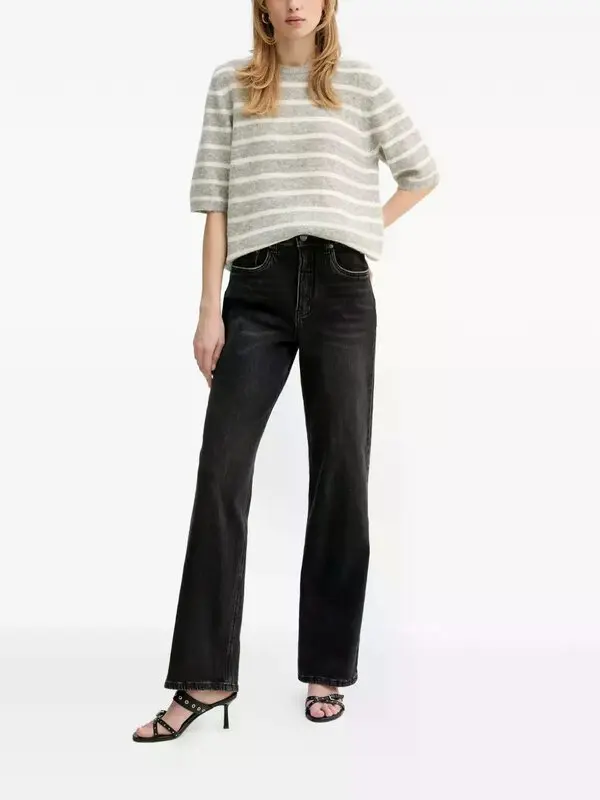 GESTUZ Alphagz Stripe-pattern Sweater