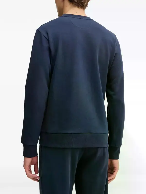 HACKETT Logo-patch Sweatshirt - Blue