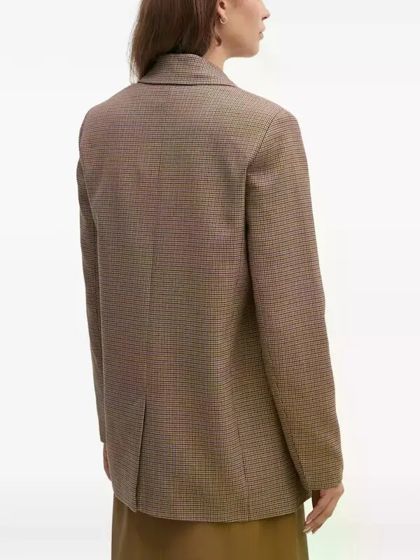 LA PETITE FRANÇAISE Houndstooth Blazer