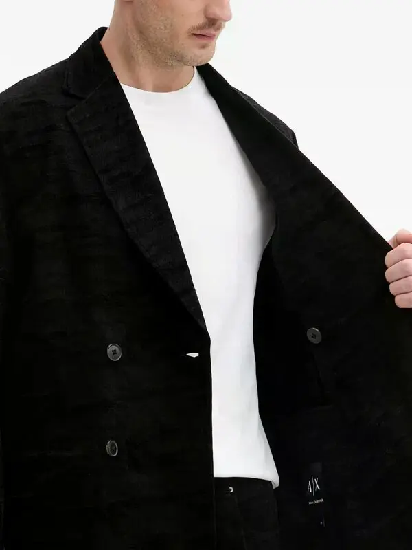 Armani Exchange Double-breasted Jacket