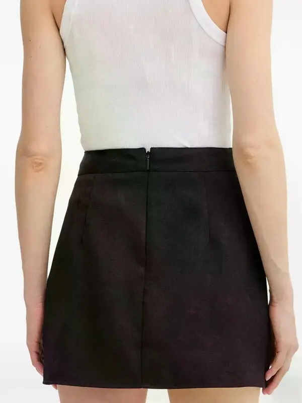 Armani Exchange Patterned Mini Skirt