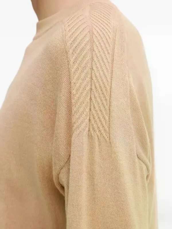 Armani Exchange Textured Split-back Sweater