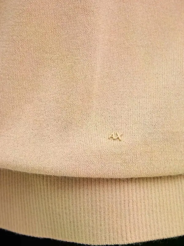 Armani Exchange Textured Split-back Sweater