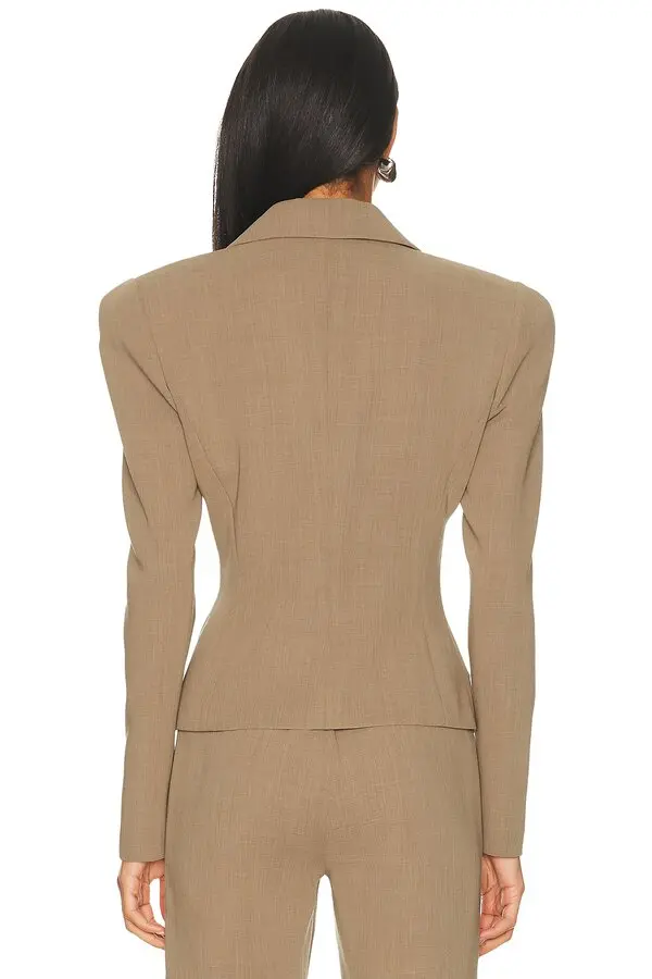 Magda Butrym Tailored Blazer - Beige