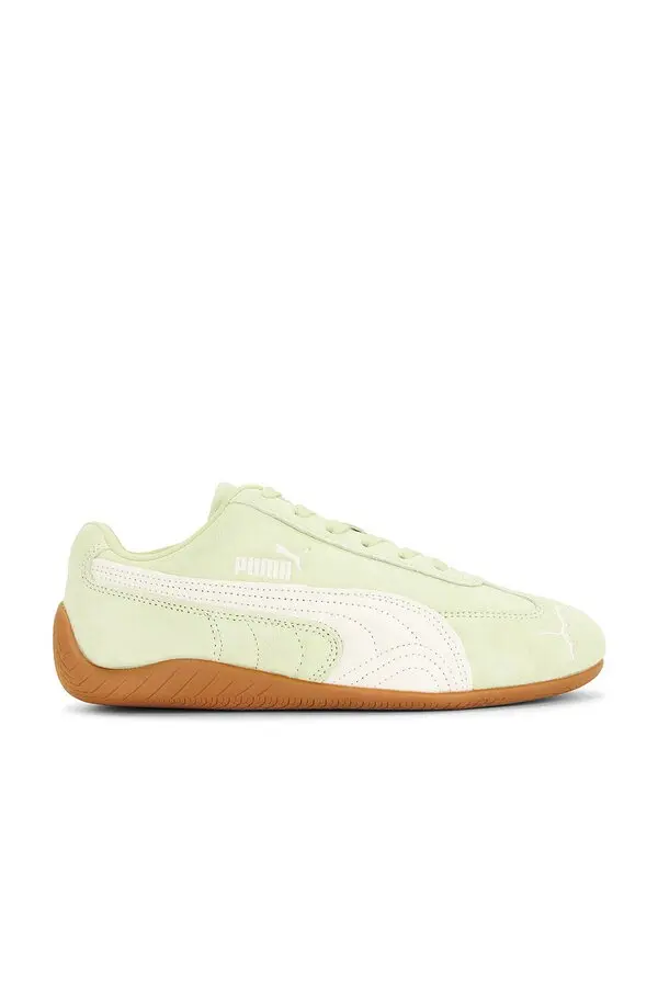 PUMA Speedcat Og Sneaker - Light Green & White