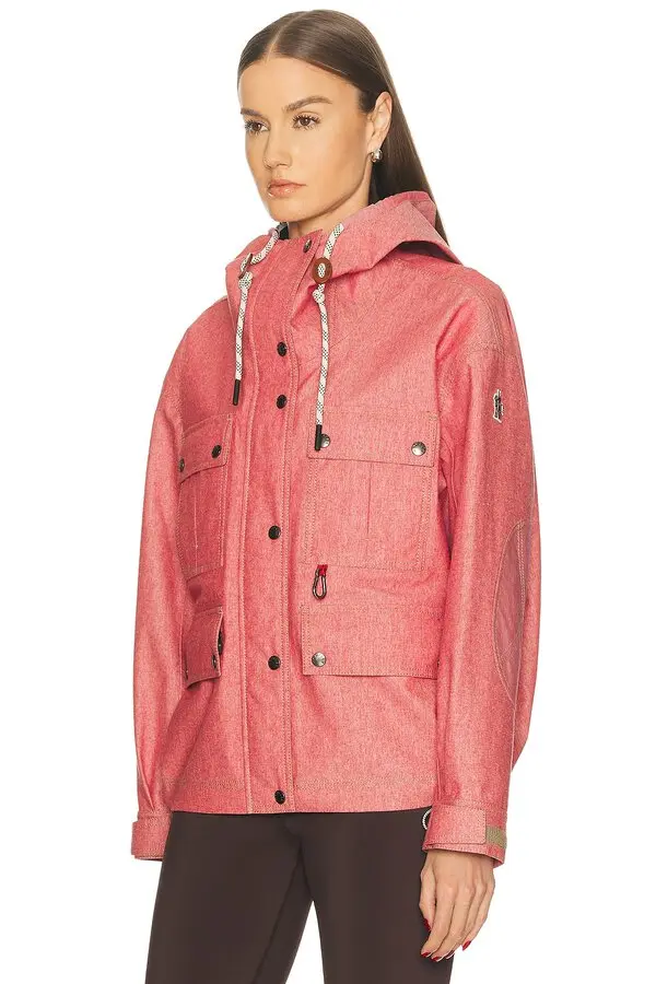 Moncler Beziers Field Jacket - Red