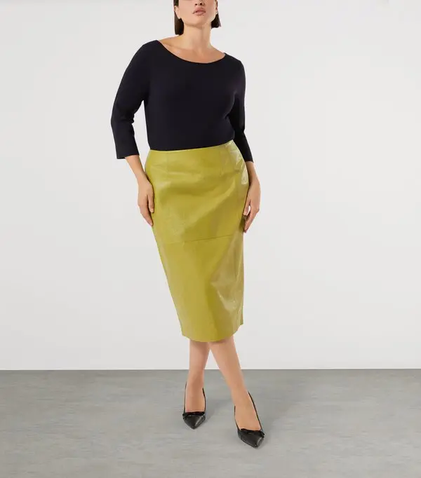 Marina Rinaldi Virgin Wool Top