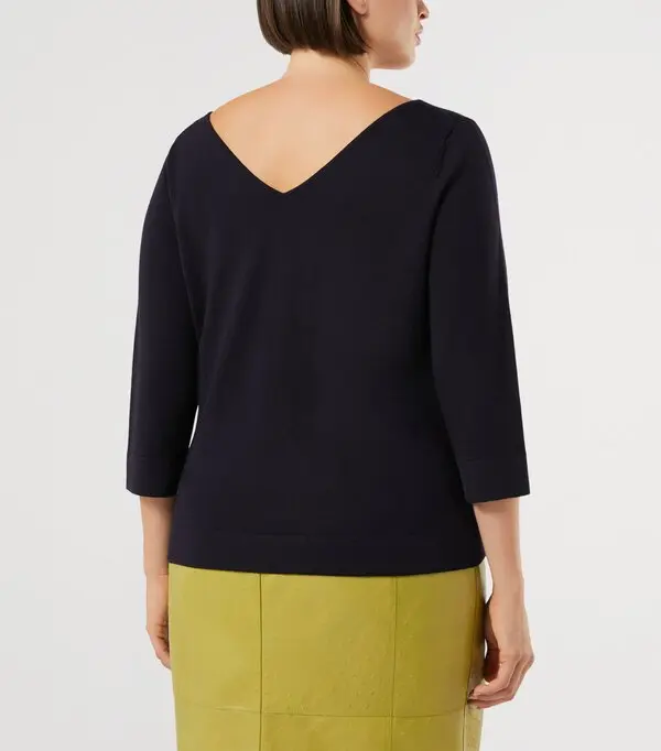 Marina Rinaldi Virgin Wool Top