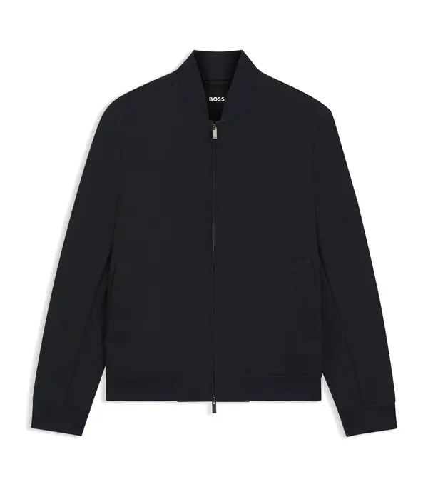 BOSS Piqué Slim Fit Jacket
