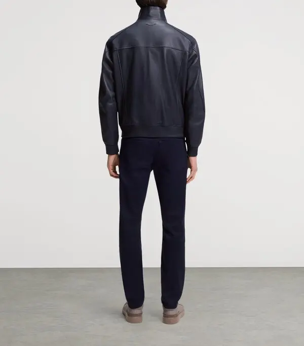 BOSS X Aston Martin Lamb Leather Jacket
