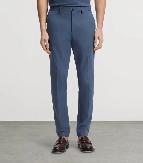 BOSS Cotton-blend Slim Trousers