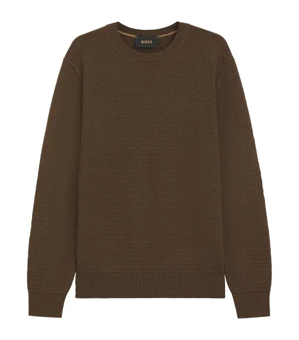 BOSS Virgin Wool-silk Sweater