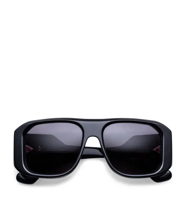 JACQUES MARIE MAGE Acetate Alfie Sunglasses - Grey