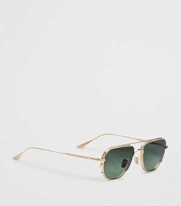 JACQUES MARIE MAGE Cendrars Aviator Sunglasses