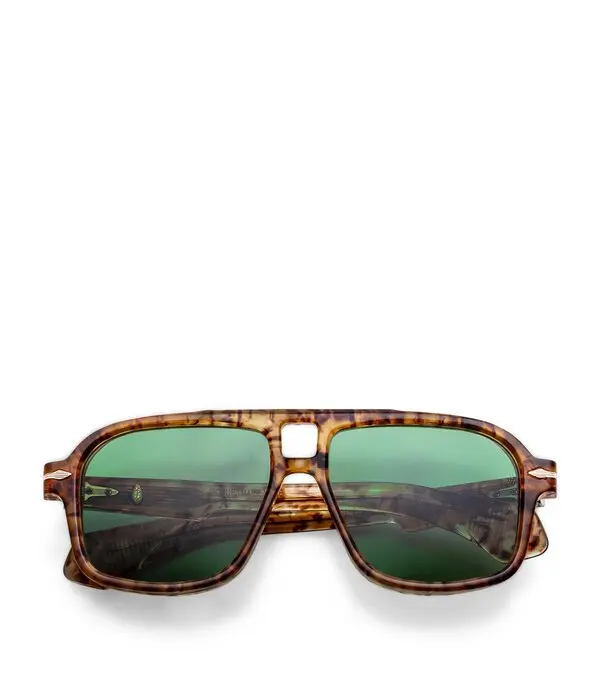 JACQUES MARIE MAGE Acetate Elkhart Sunglasses - Green