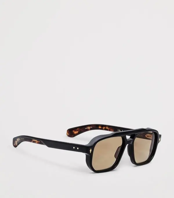 JACQUES MARIE MAGE Evans Aviator Sunglasses