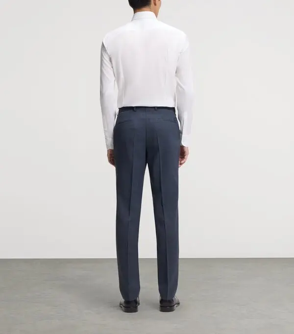 BOSS Stretch-wool Slim Trousers