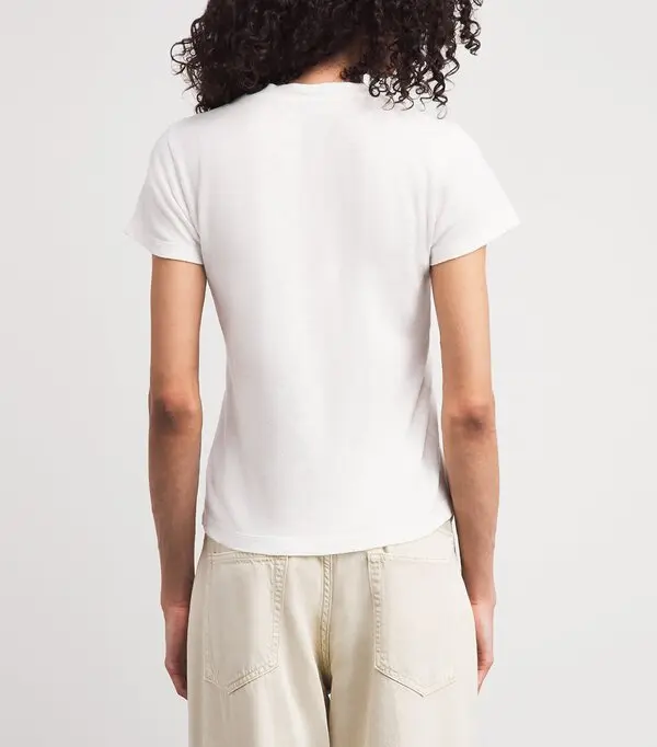 ME+EM Hemp-cotton V-neck T-shirt
