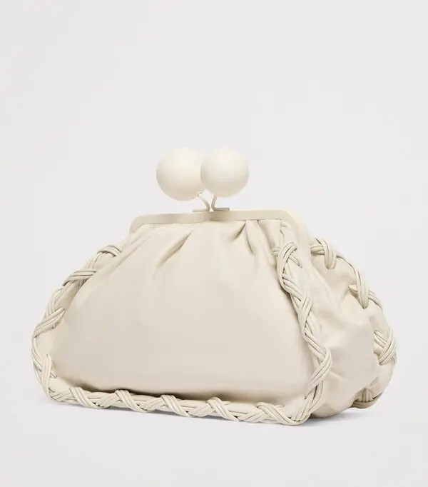 Max Mara Lambskin Pasticcino Clutch