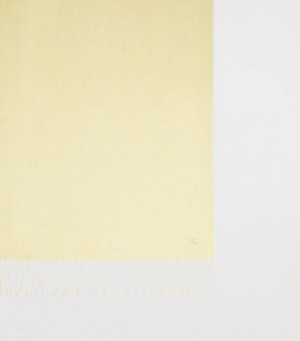Max Mara Linen Fringe-trim Scarf