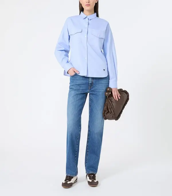Max Mara Cotton Long-sleeve Shirt