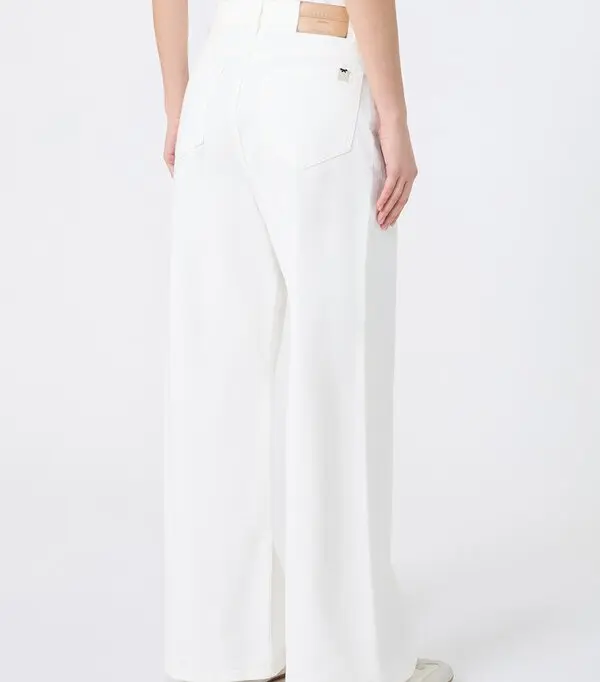 Max Mara Wide-leg Jeans - White
