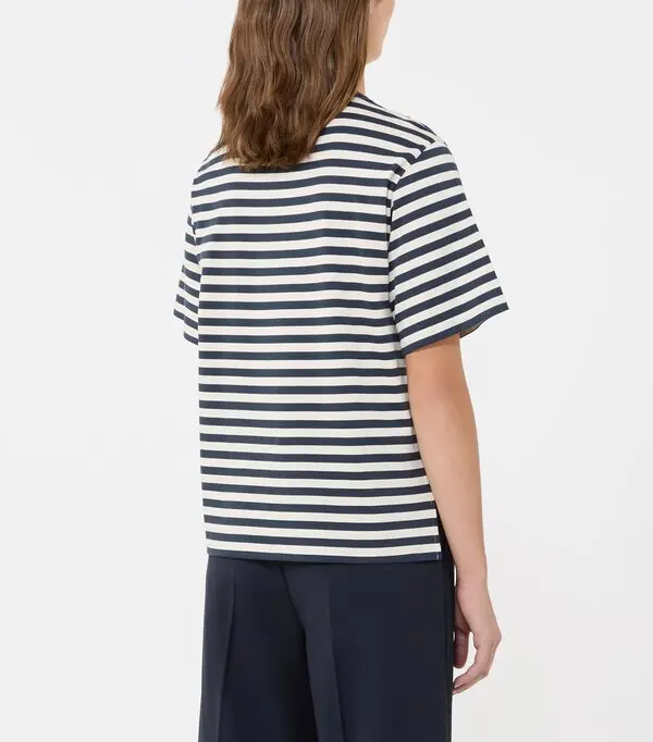 Max Mara Cotton Striped T-shirt