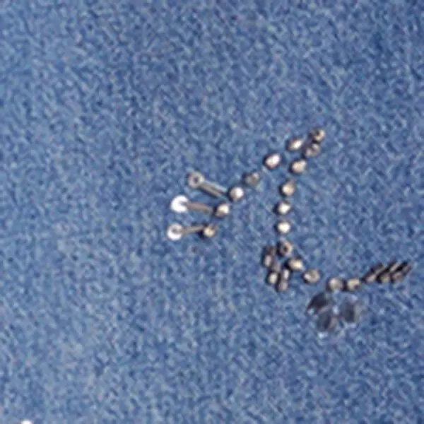 Max Mara Embellished Straight Cropped Jeans