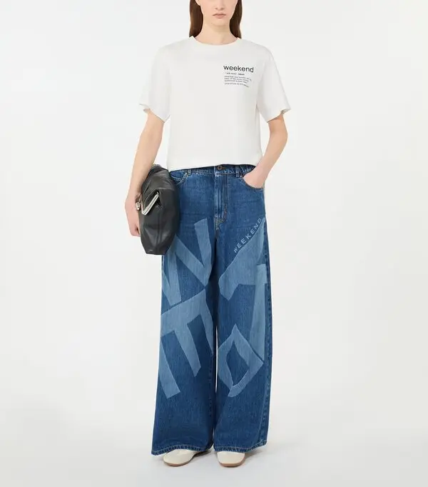 Max Mara Cotton Logo T-shirt