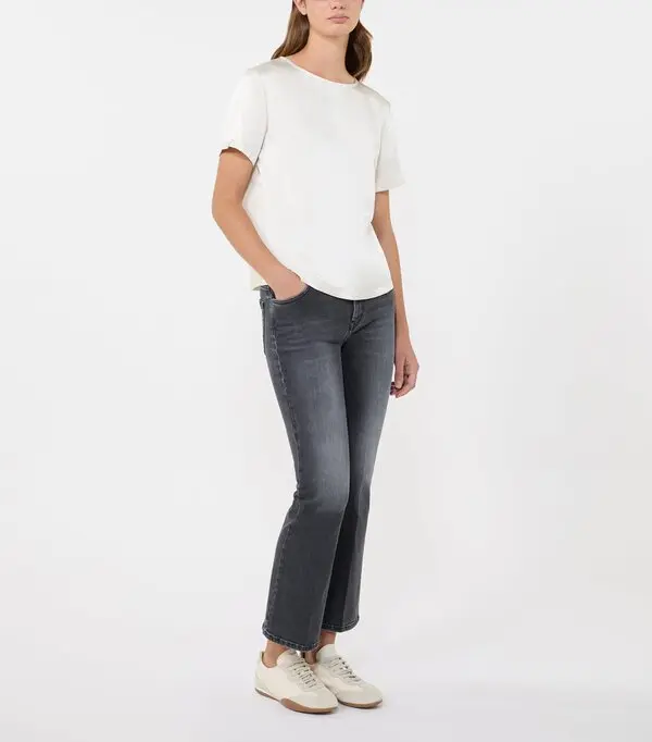 Max Mara Satin-front T-shirt