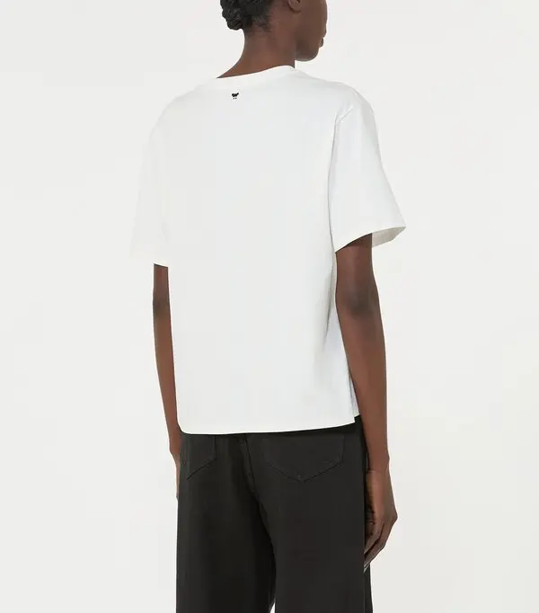 Max Mara Embellished Cotton T-shirt