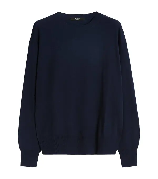 Max Mara Wool-cashmere Sweater - Blue