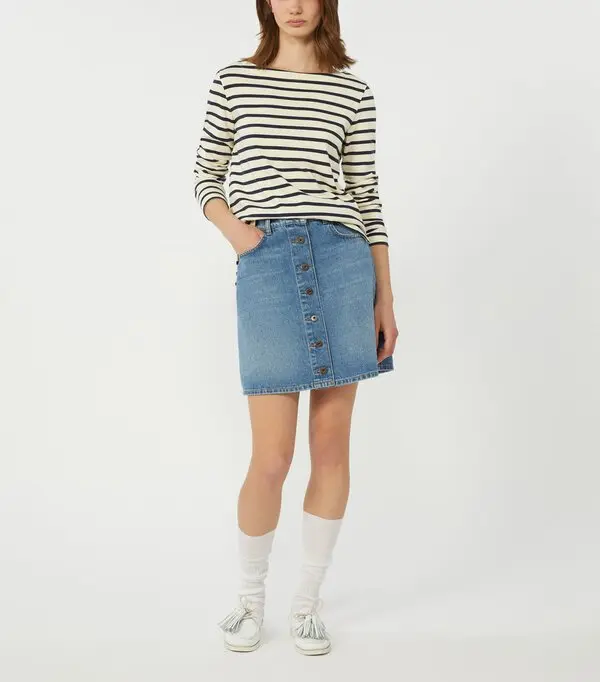 Max Mara Cotton Striped Sweater