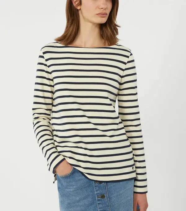 Max Mara Cotton Striped Sweater