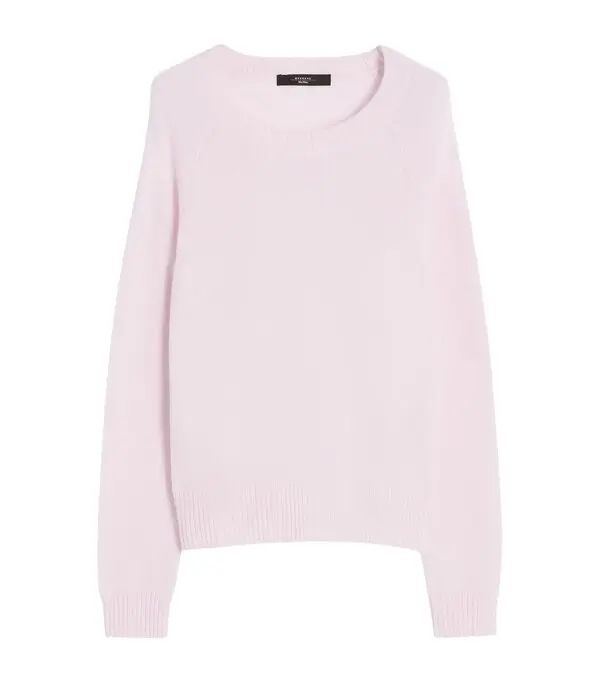 Max Mara Cashmere Round-neck Sweater - Pink