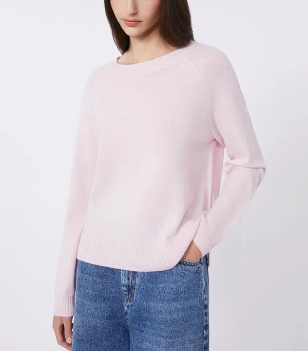 Max Mara Cashmere Round-neck Sweater - Pink