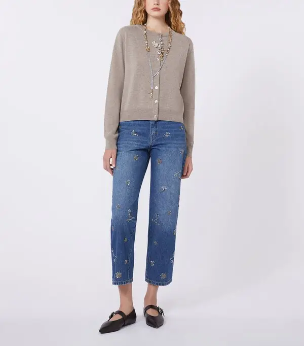 Max Mara Wool-cashmere Cardigan