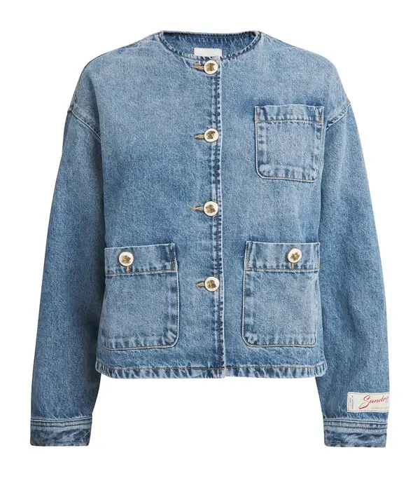 Sandro Denim Jacket - Blue