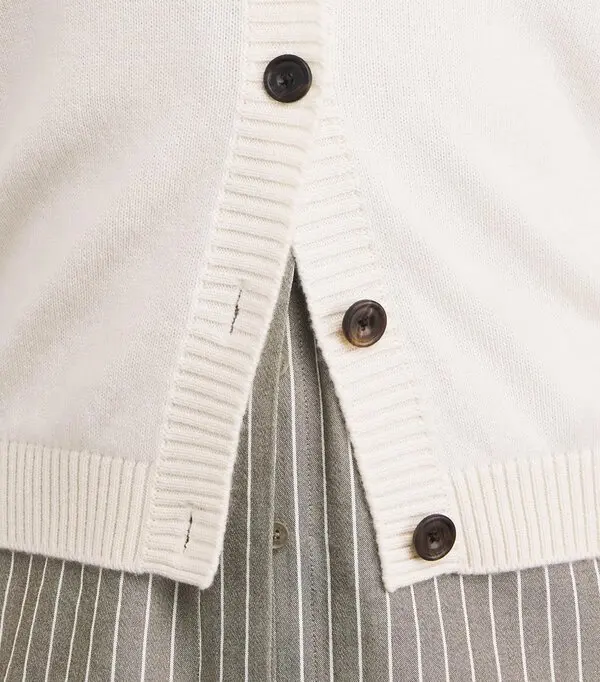 Harrods Cashmere-cotton Cardigan