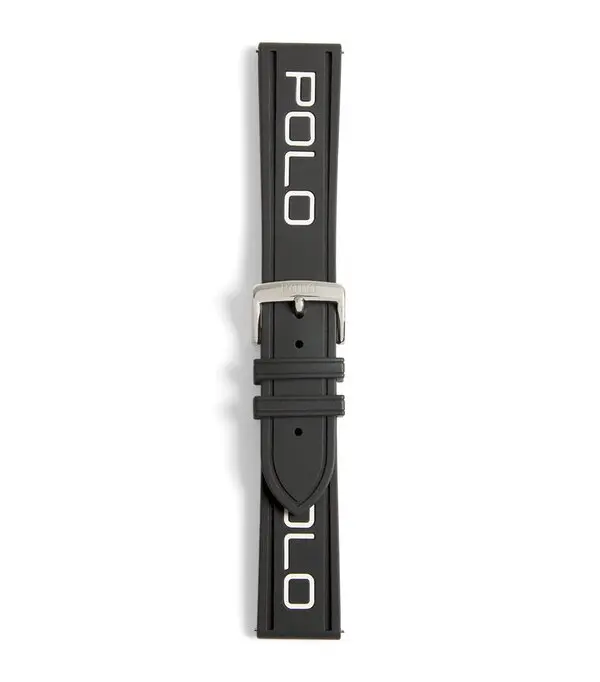 Polo Ralph Lauren Logo Watch Strap - Black