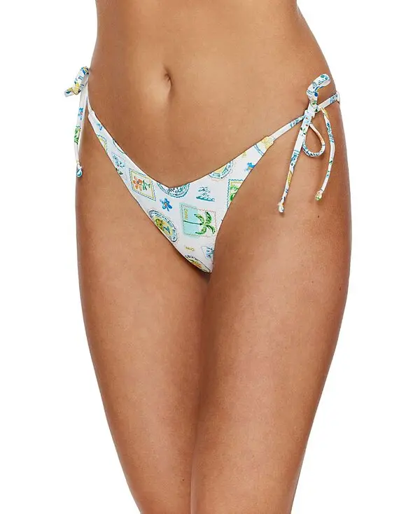 GOTTEX Capri Vibes Side Tie Bikini Bottom - White