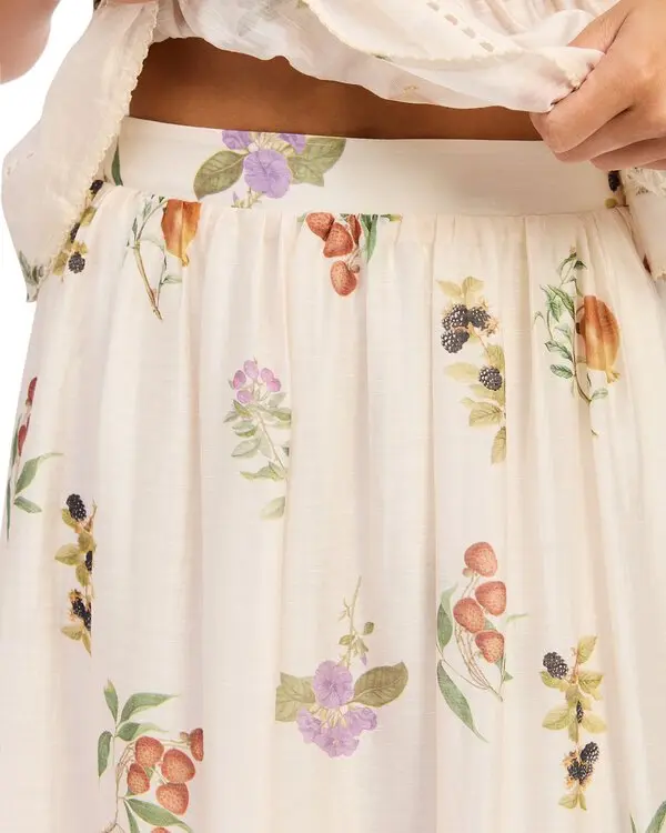 EN SAISON Tusla Tiered Maxi Skirt