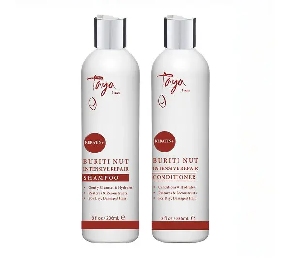 TAYA BEAUTY Buriti Nut Intensive Repair Shampoo & Conditioner - One-color