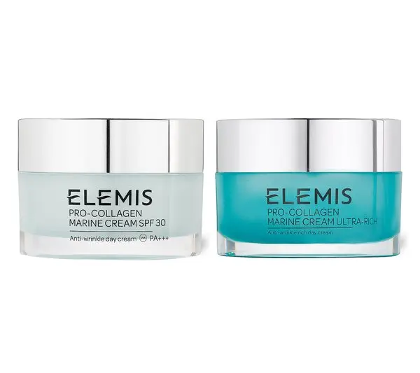 Elemis Pro-collagen Marine Cream Spf30 & Ultra Rich Duo - One-color