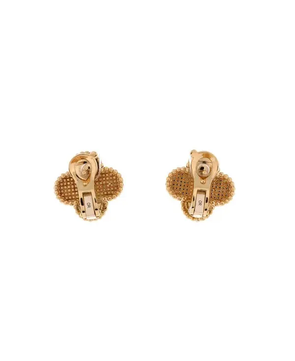 VAN CLEEF & ARPELS Vintage Alhambra Earrings 18k
